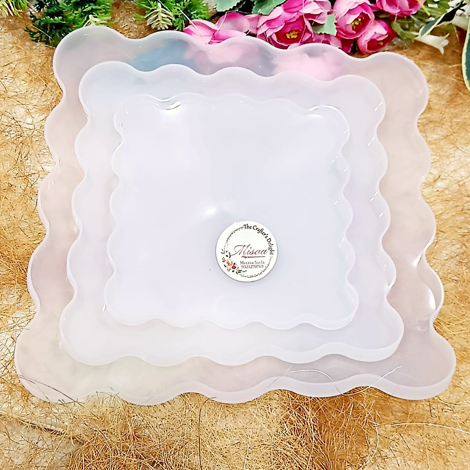 Square 3 Tier Tray Mould – Misaa