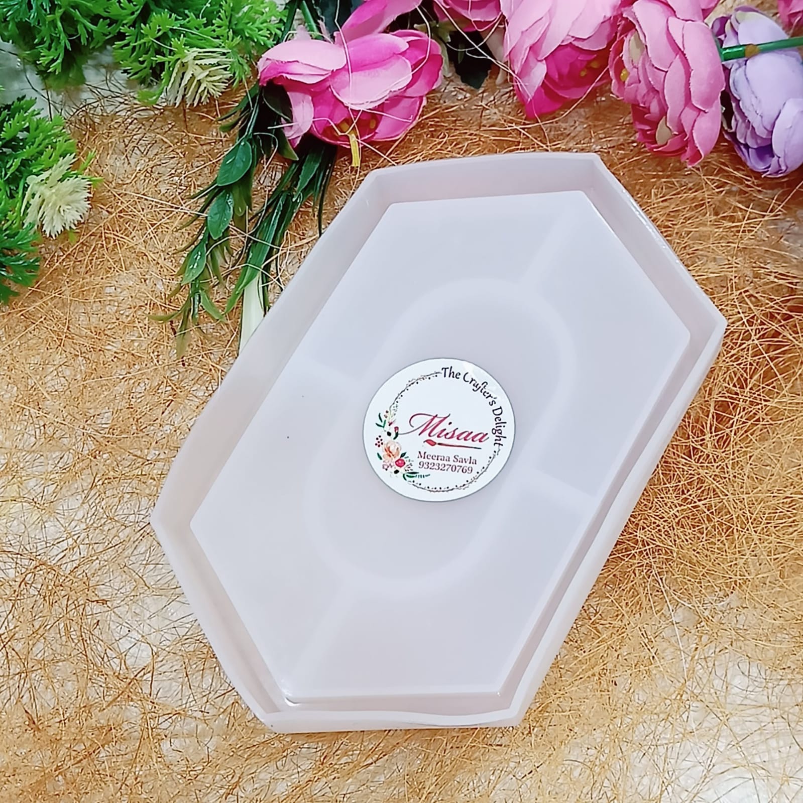Hexagon Trinket Tray Mould – Misaa
