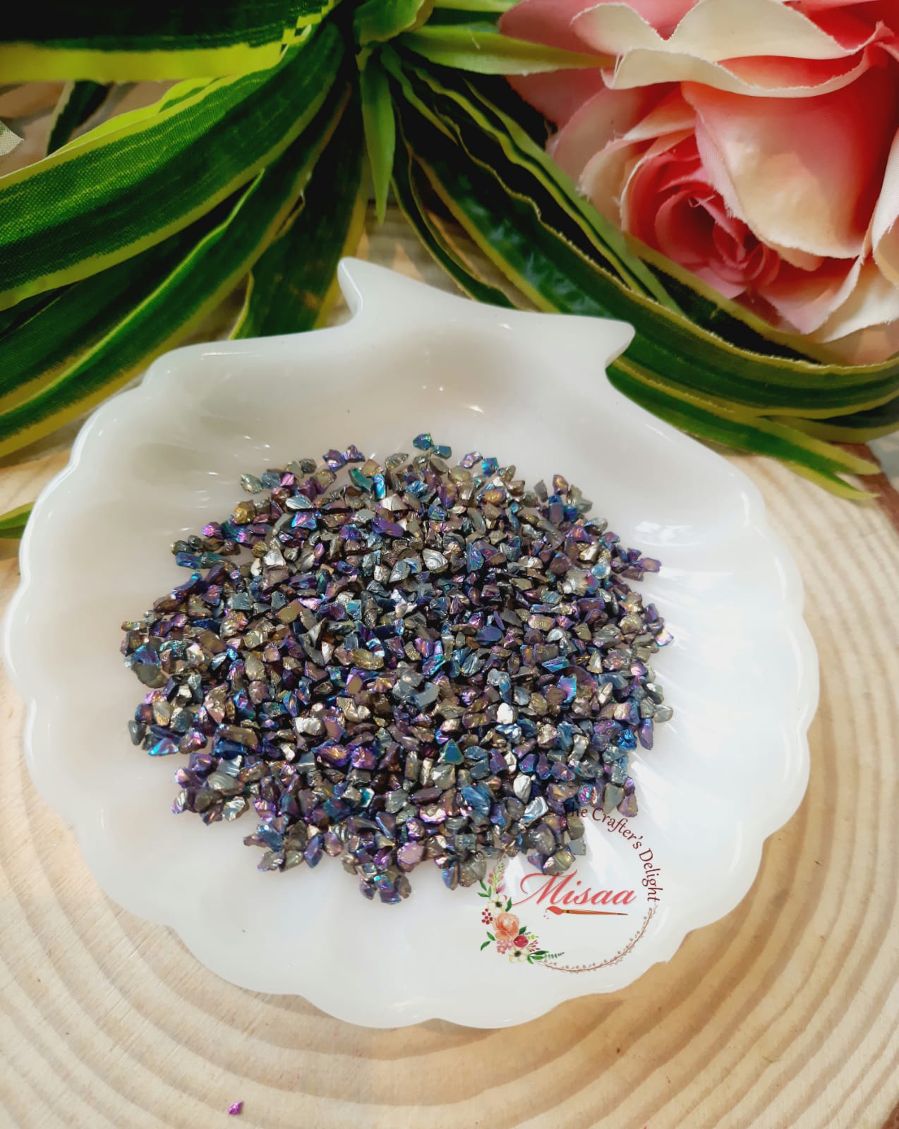 Multi Shaded Glass Granules – Misaa