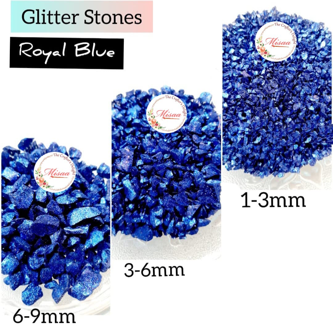 Royal Blue Glitter Stones – Misaa