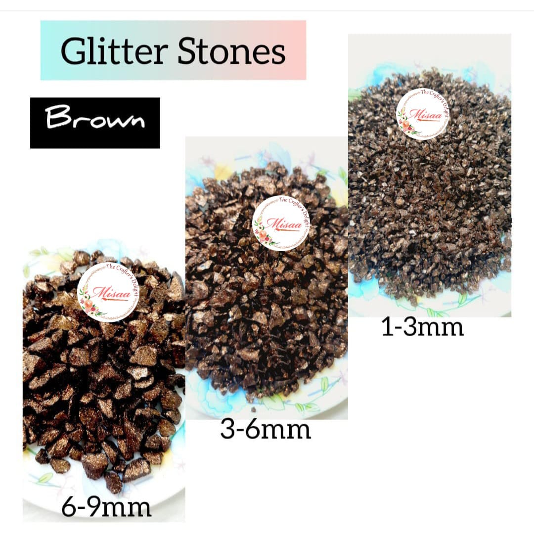 Brown Glitter Stones – Misaa