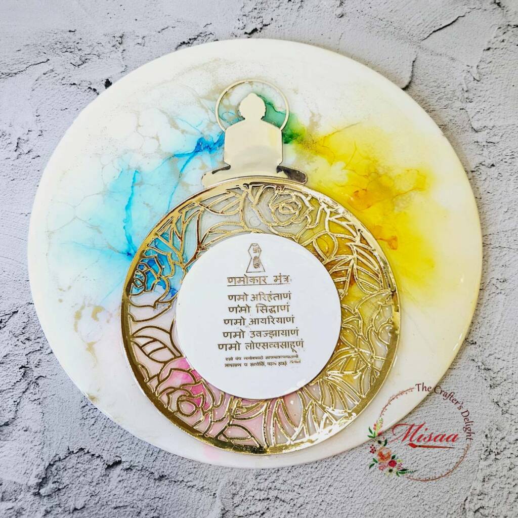 Divine Resonance – Navkar Maha Mantra Frame – The Misaa Studio